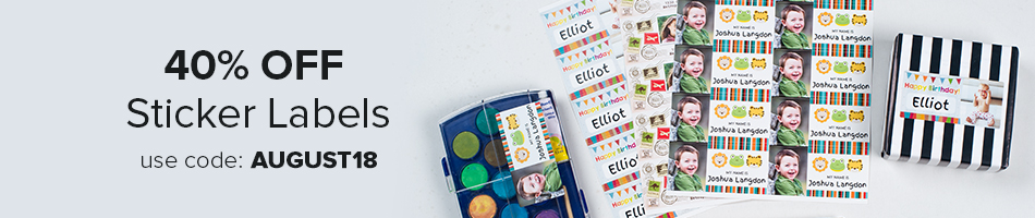 Personalised Sticker Labels Online | Photobook New Zealand